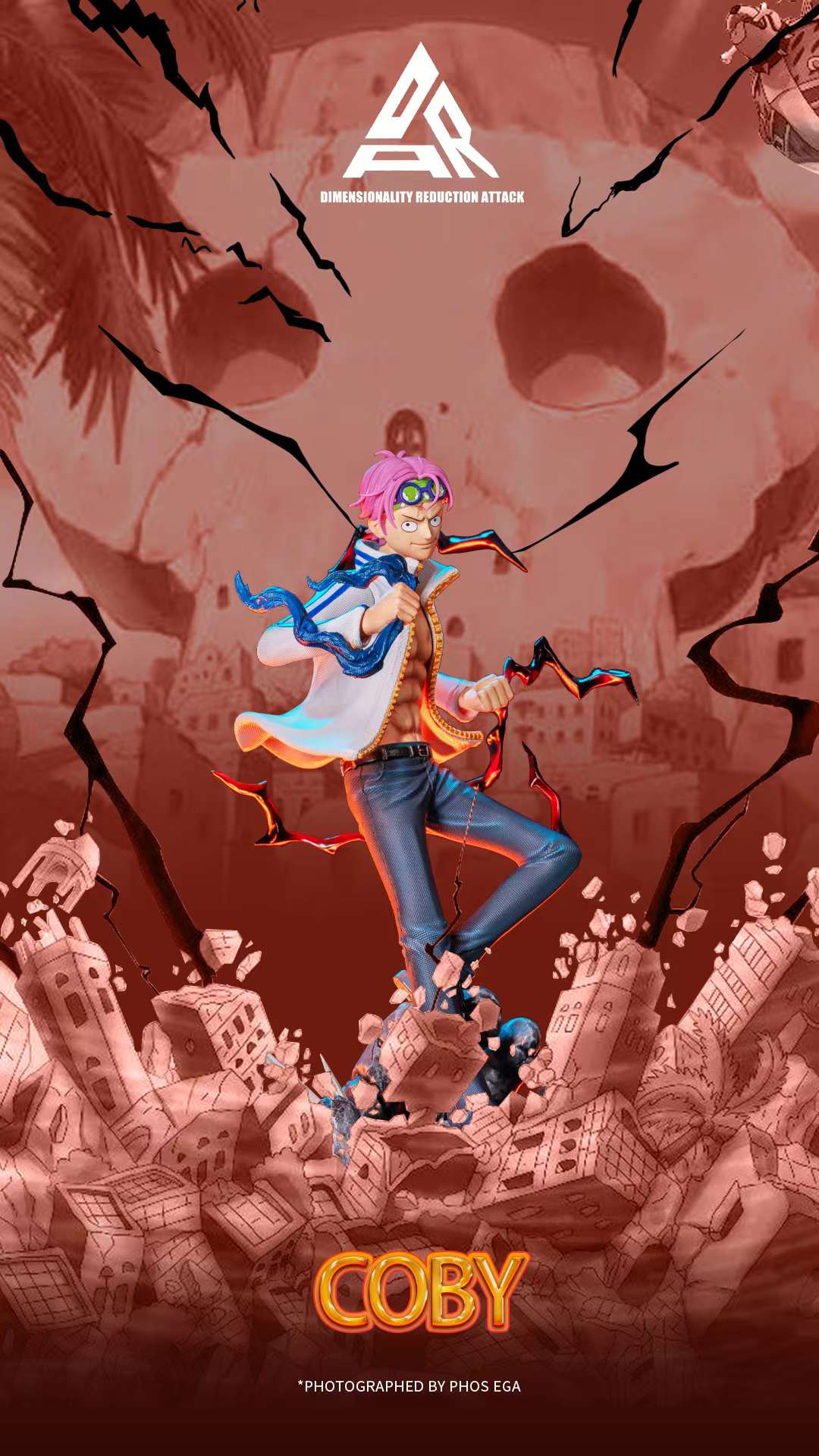 DRA工作室 海賊王 海軍英雄 克比 稚熱gk公仔模型 AB07531 - gkblazing 稚熱gk公仔模型